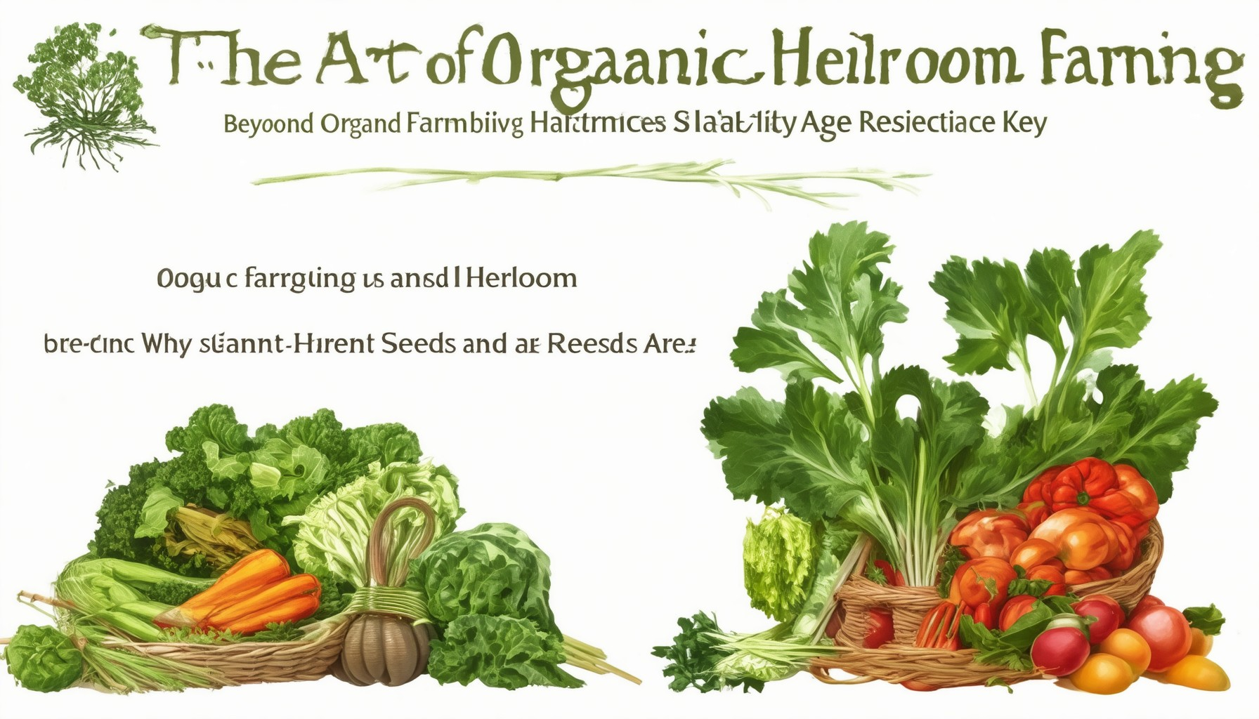 The Art of Organic Heirloom Farming: Beyond Organic vs. Heirloom ...